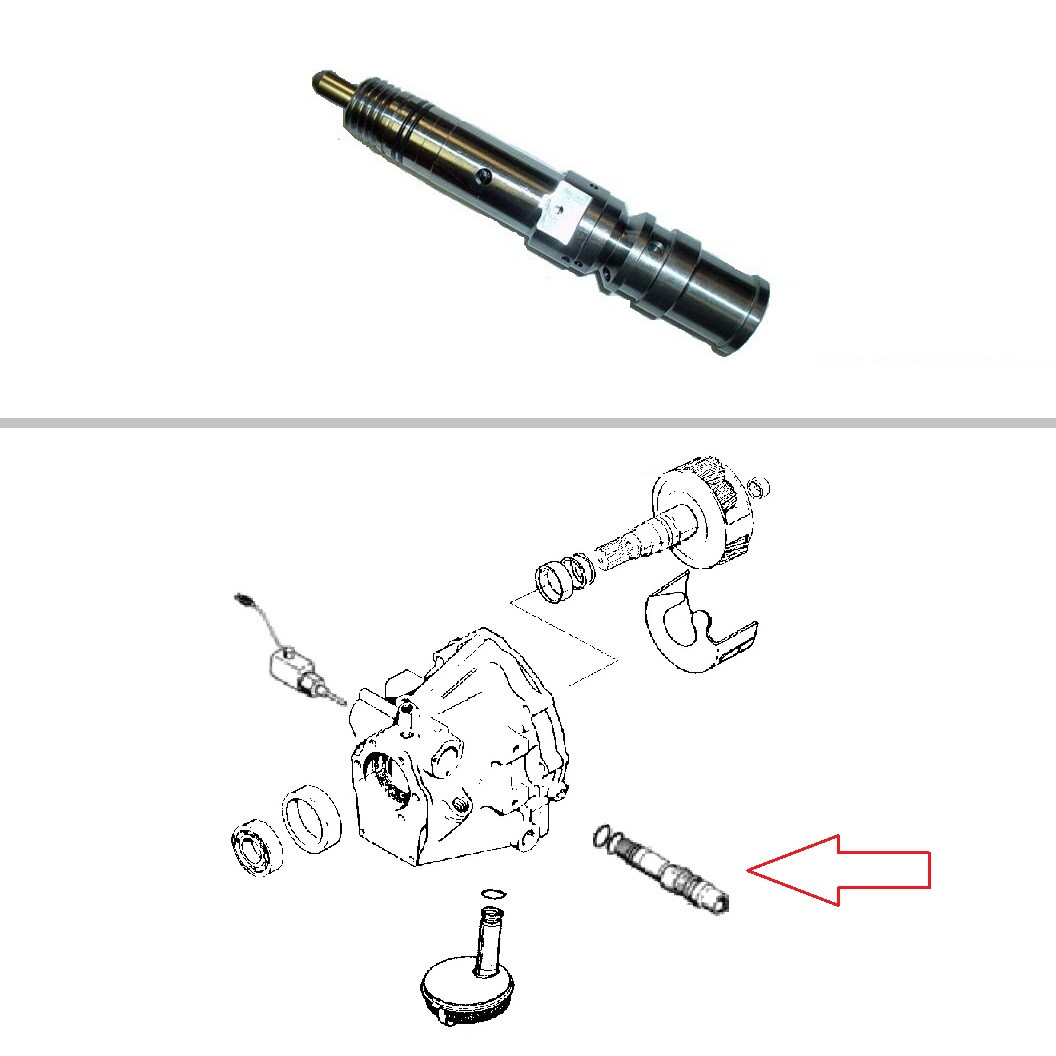 Case Forward-Reverse Shuttle Control Valve Assembly with Mal