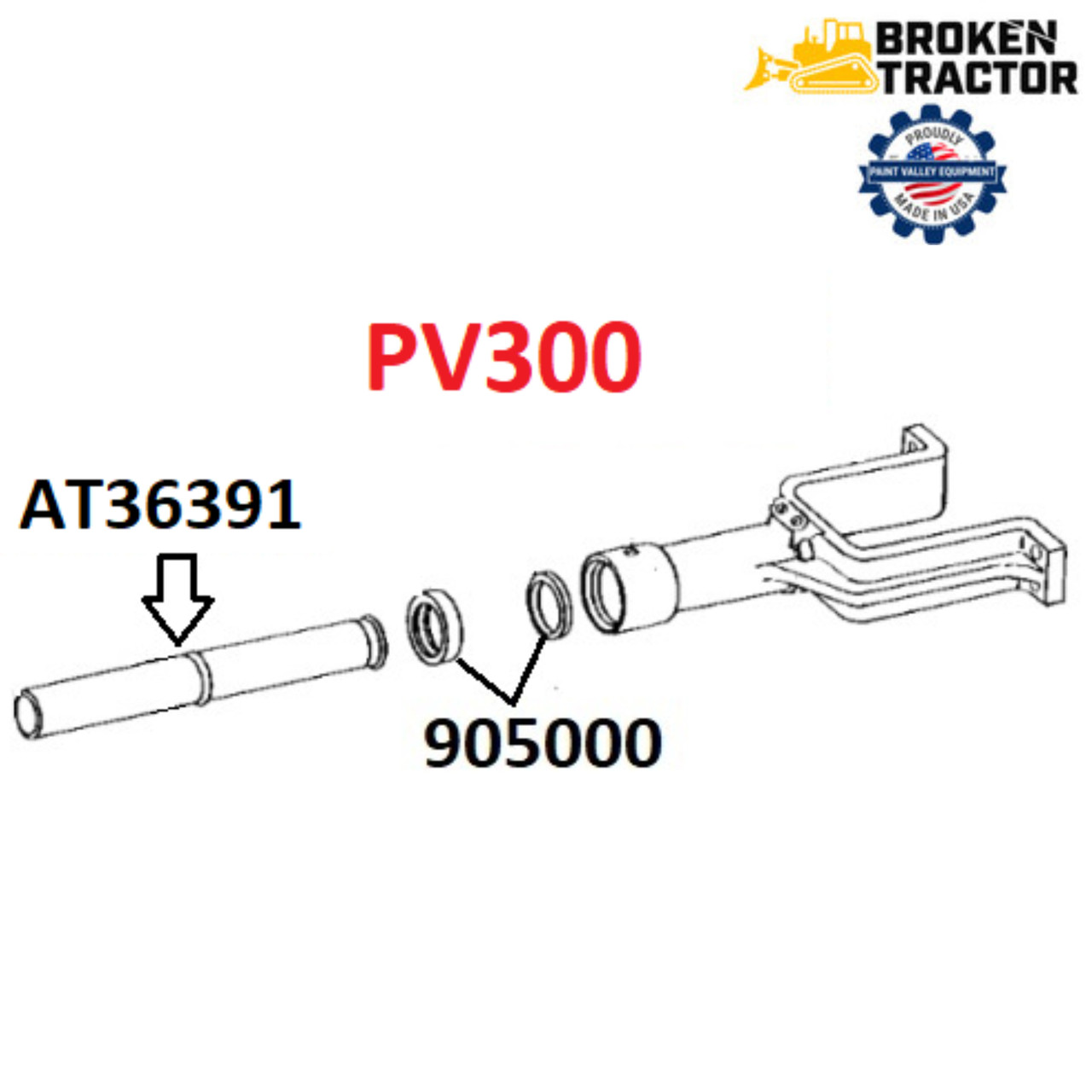 John Deere Dozer Complete Track Tension Adjuster | Broken Tr