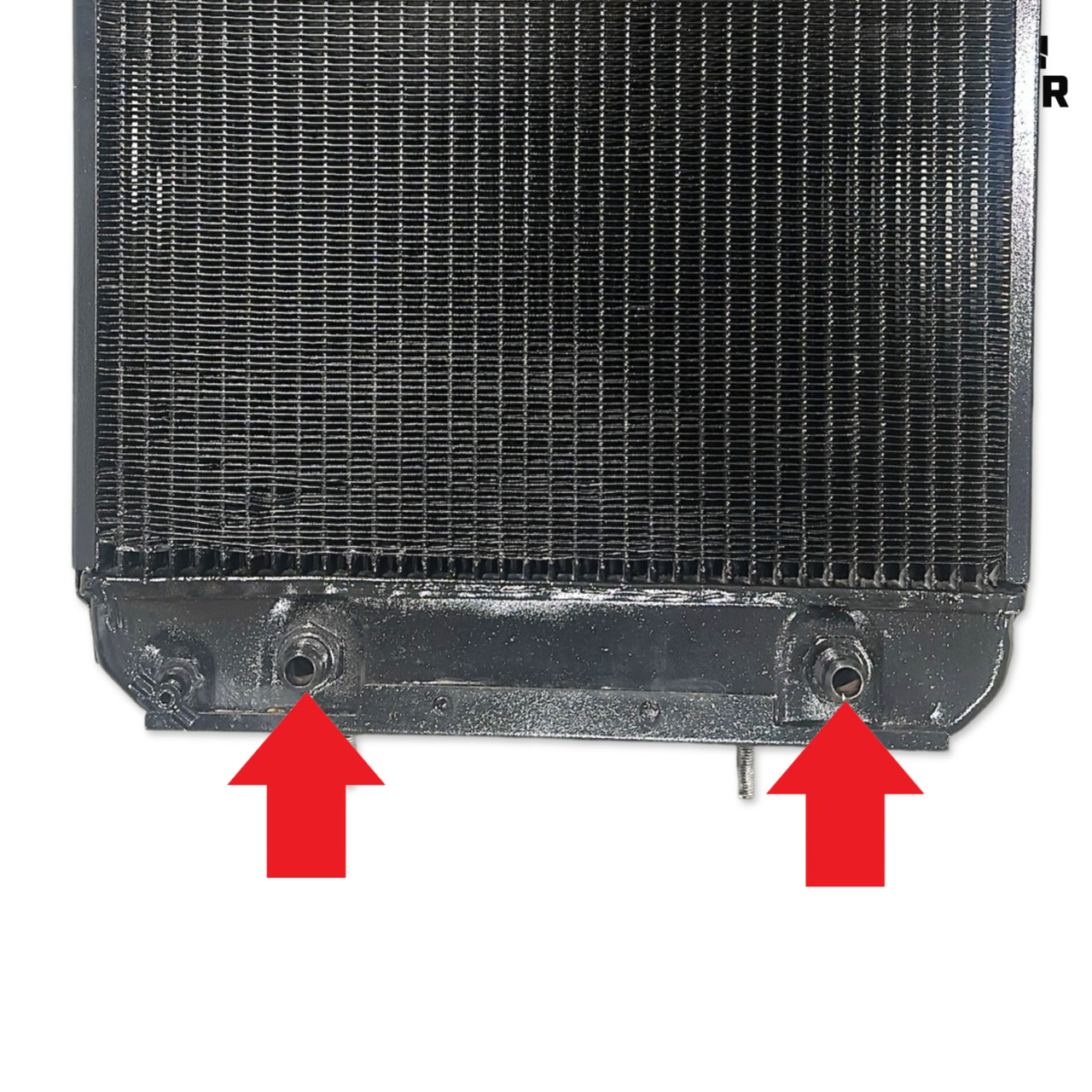 Radiator for Case Backhoes with Torque Converter Transmissio