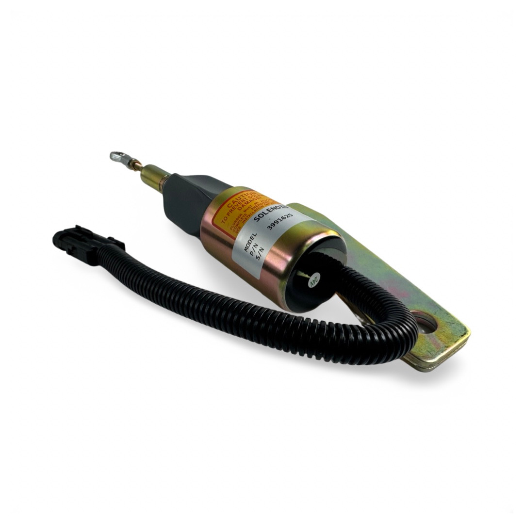 Case 24-Volt Fuel Shutoff Solenoid | Broken Tractor