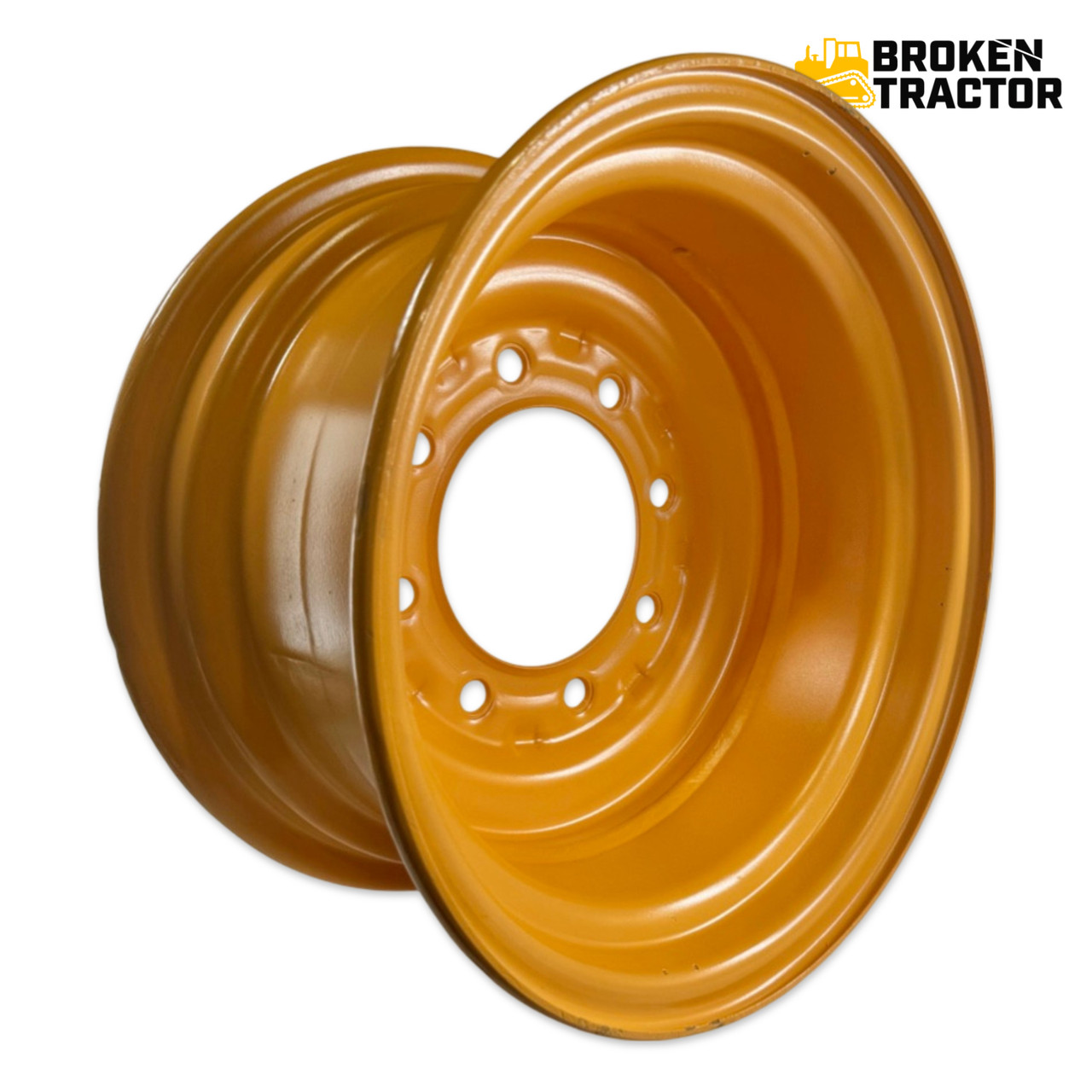 Case Backhoe 16" Front Wheel Rim (Two-Wheel Drive) | Broken