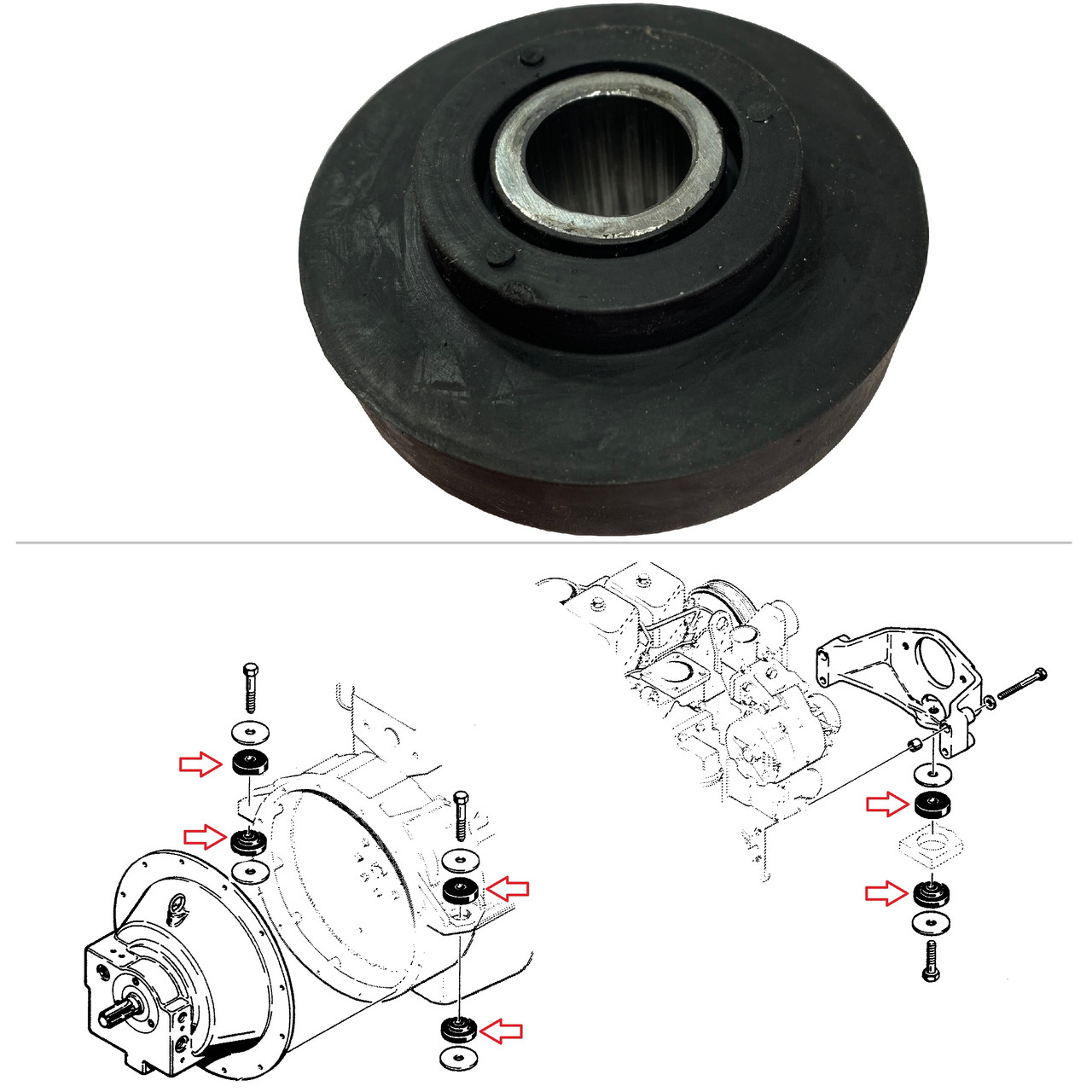Case Engine Motor Mount -- R49482 | Broken Tractor
