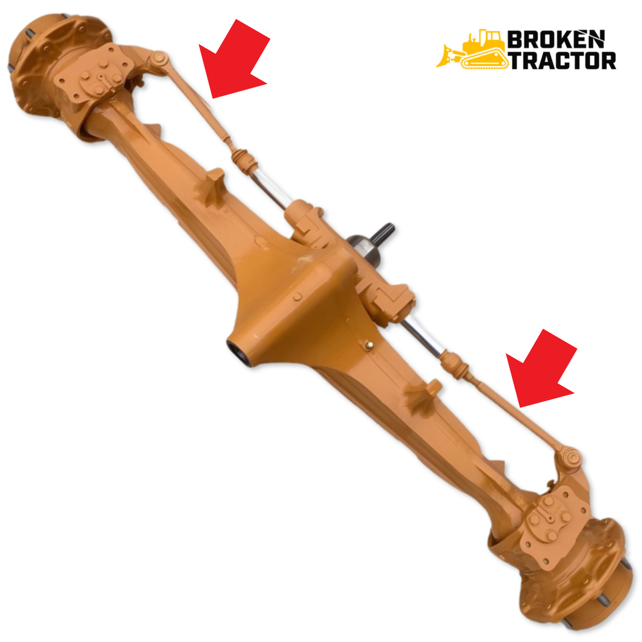 Case Backhoe Steering Tie Rod End (Compatible with Four Whee