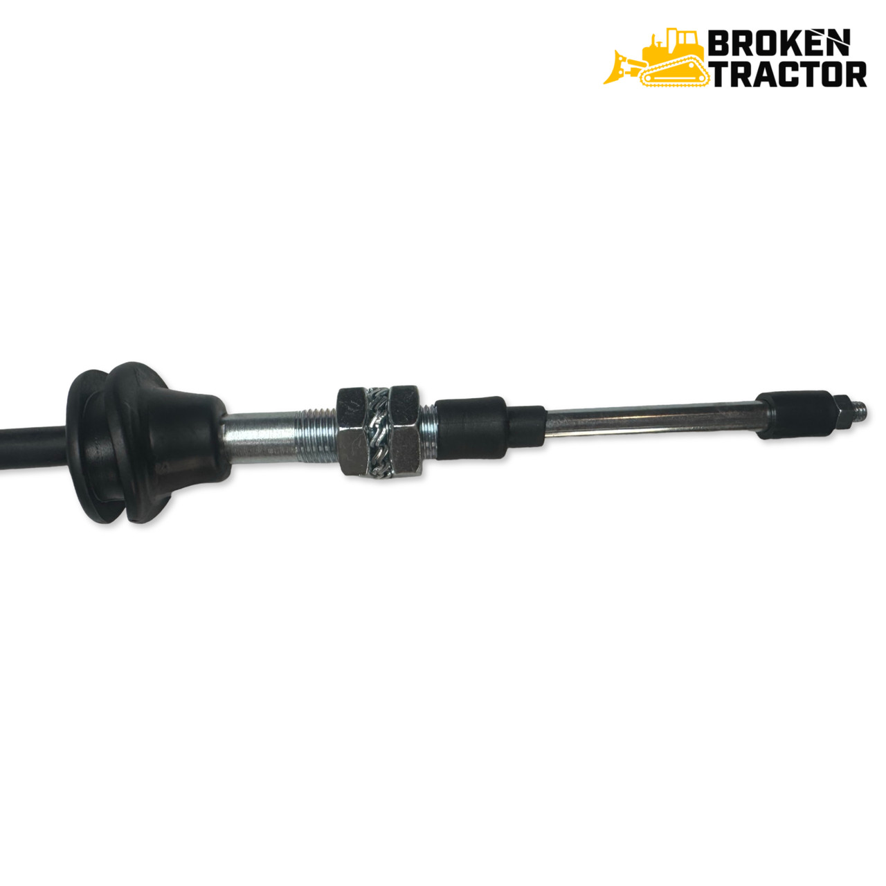 Case Hand Throttle Cable | 580L, 590 Super L | Broken Tracto