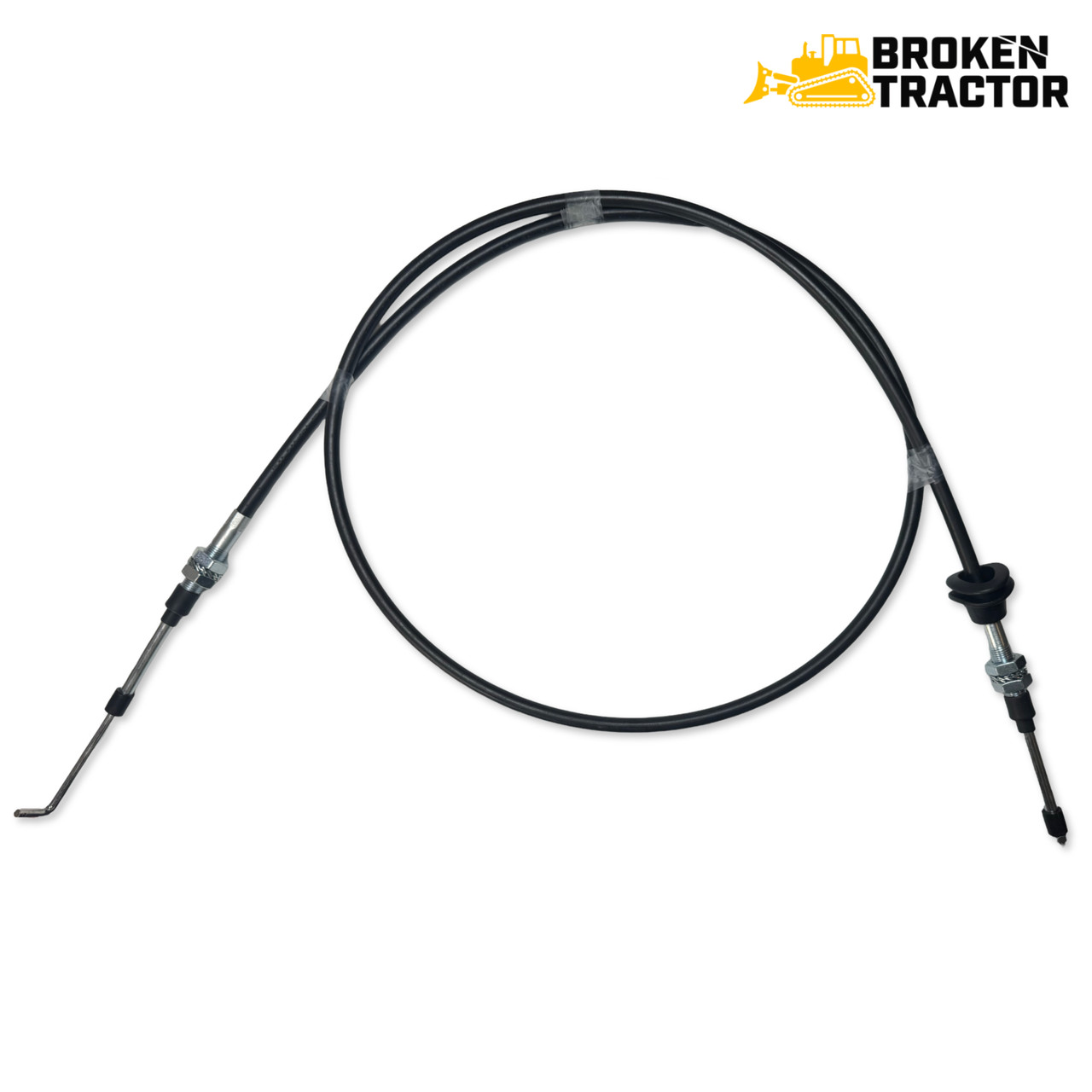 Case Hand Throttle Cable | 580L, 590 Super L | Broken Tracto