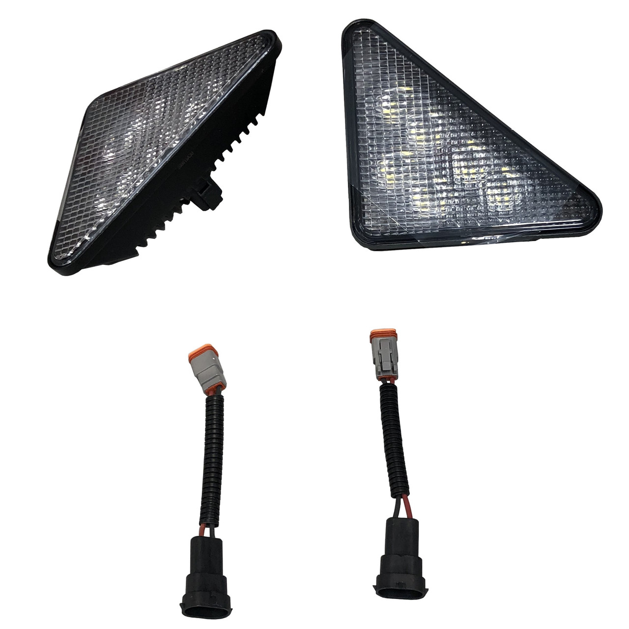 Bobcat LED Triangle Headlights -- 7259523 | Broken Tractor