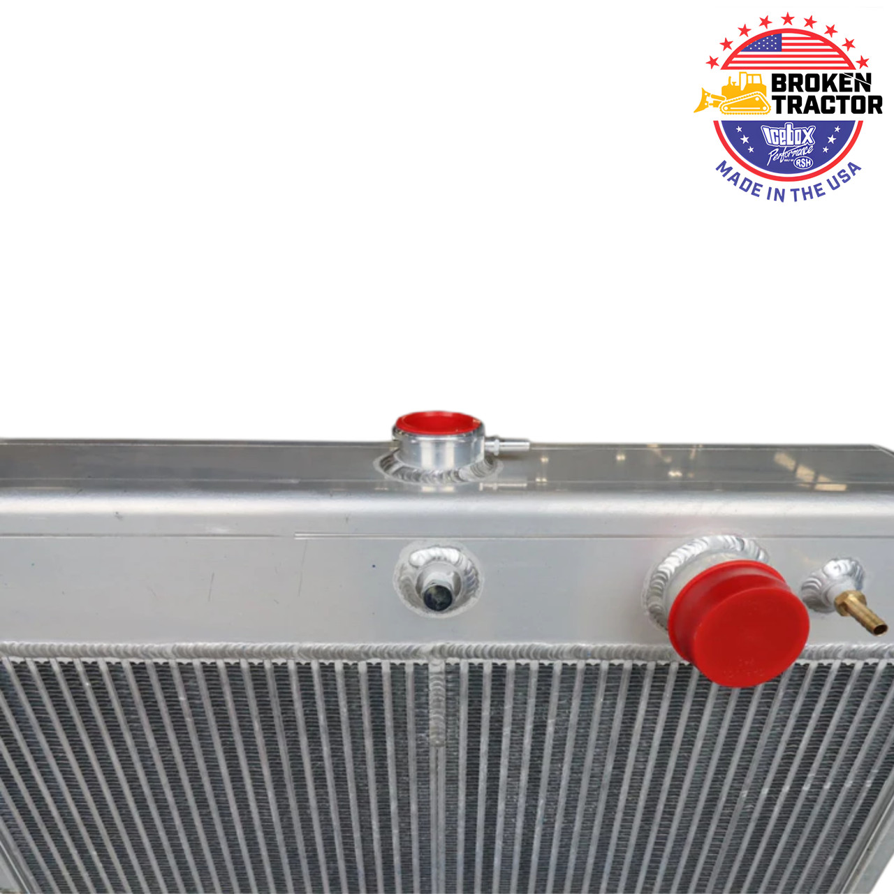 Case 721B 821 Radiator | Broken Tractor | A190840