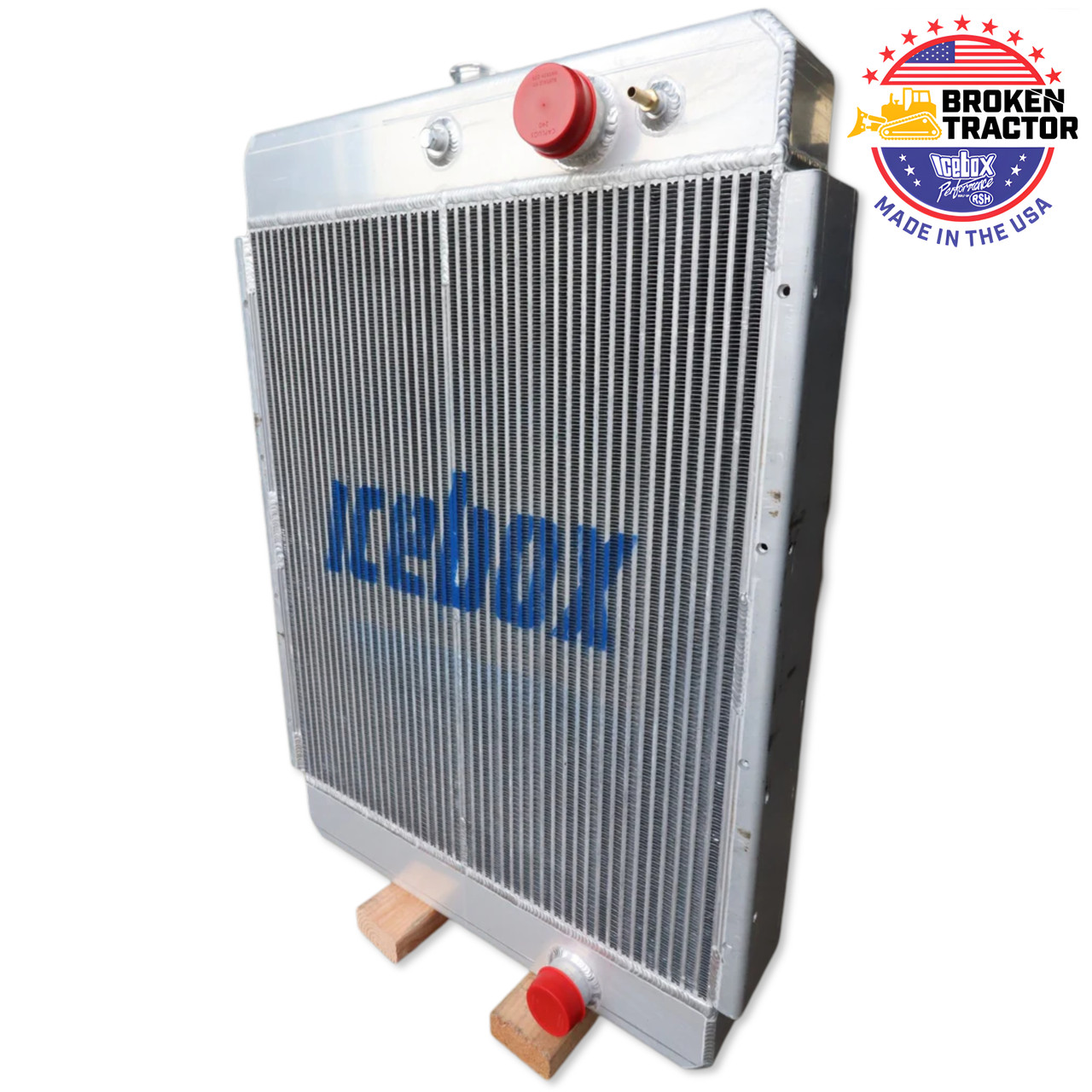 Case 721B 821 Radiator | Broken Tractor | A190840