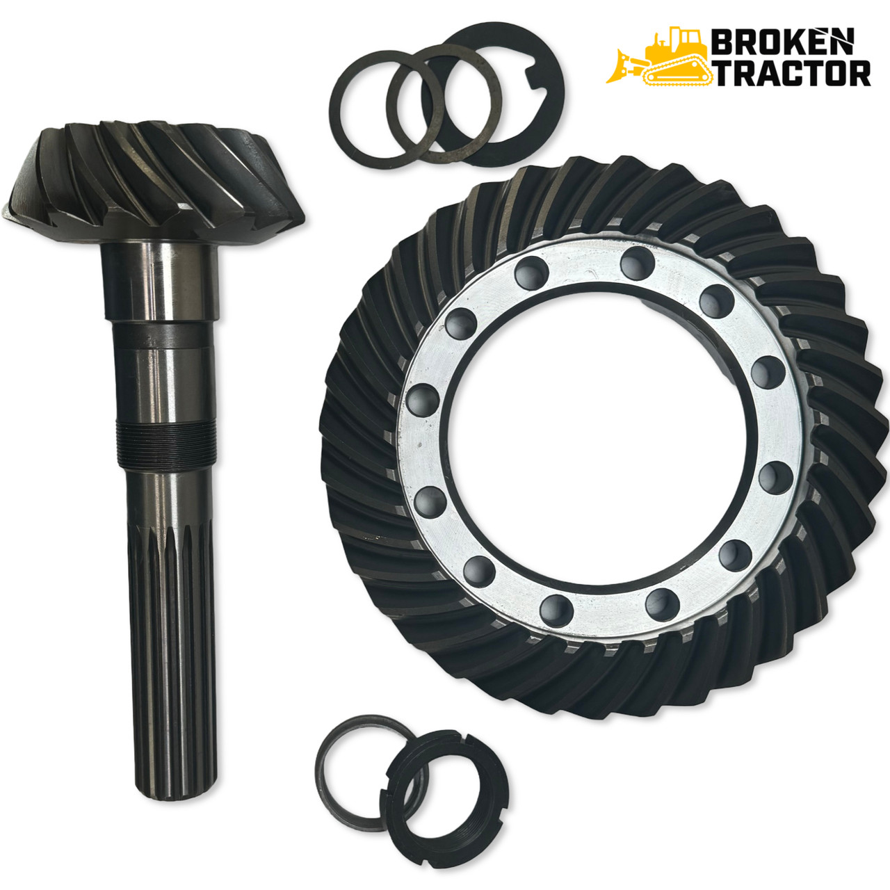 Ring and Pinion Gear Kit for Case Backhoes | Broken Tractor