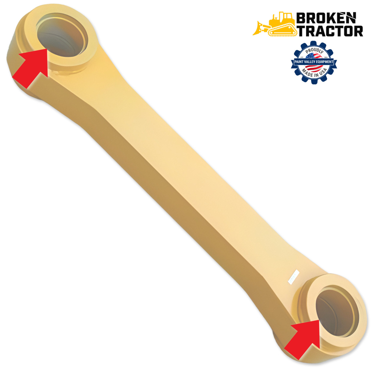 Case Wheel Loader Bucket Link Bushing | Broken Tractor | L12