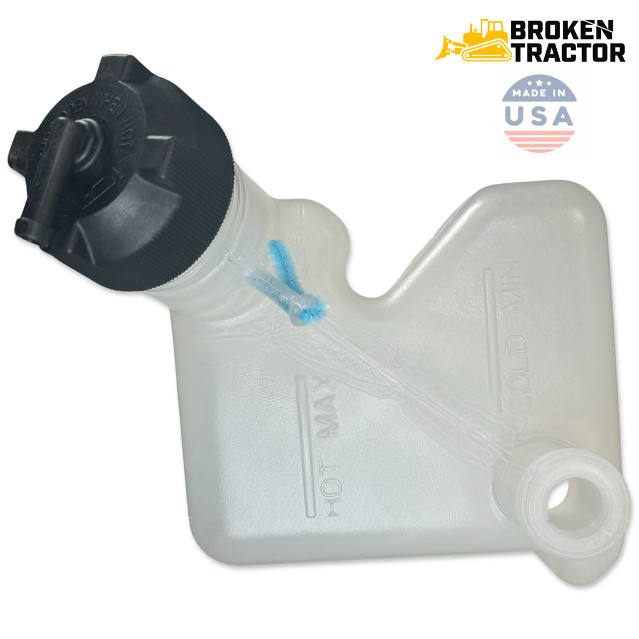 Coolant Recovery Reservoir Case Backhoe | Broken Tractor