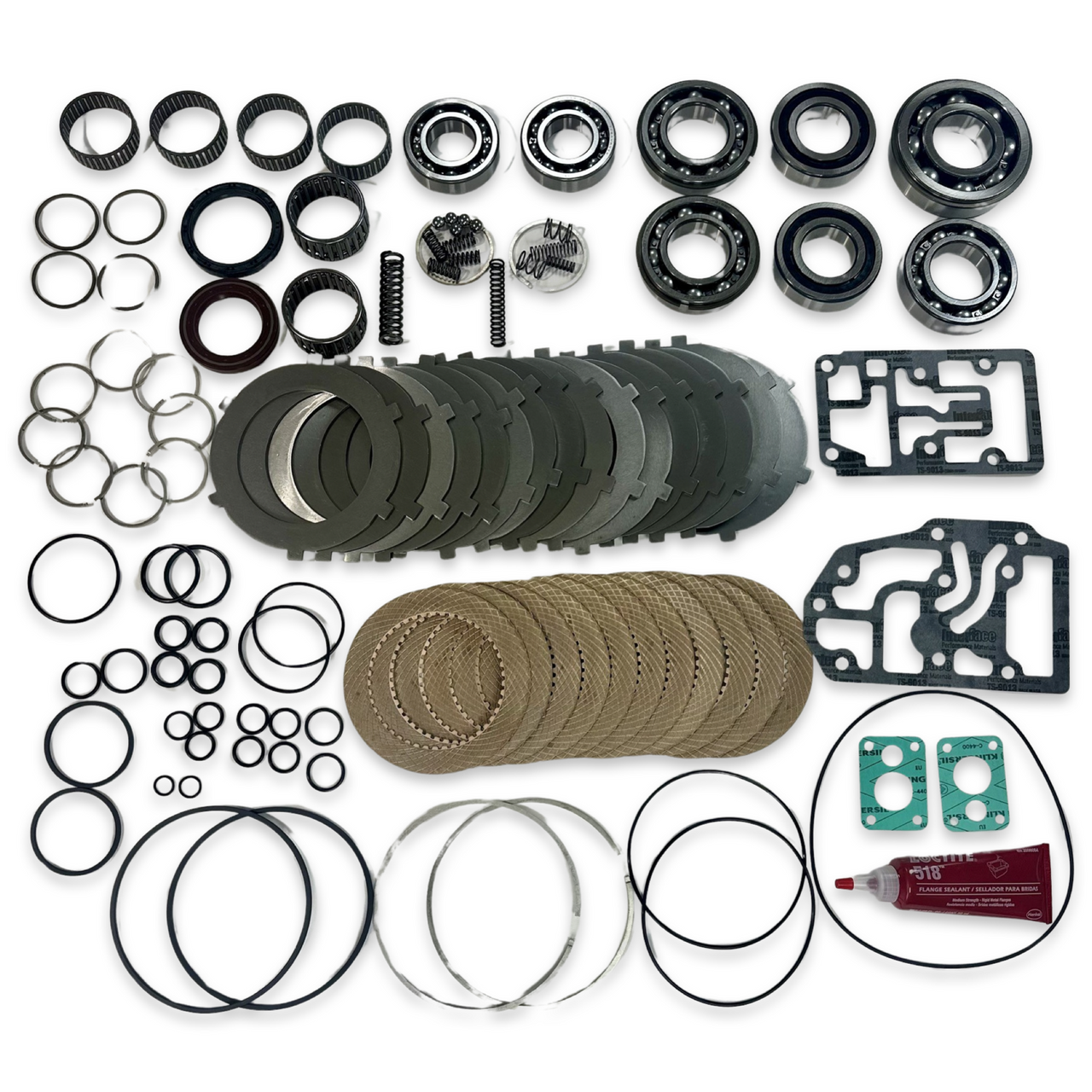 Case 2WD Backhoe Transmission Overhaul Kit with Carraro OEM