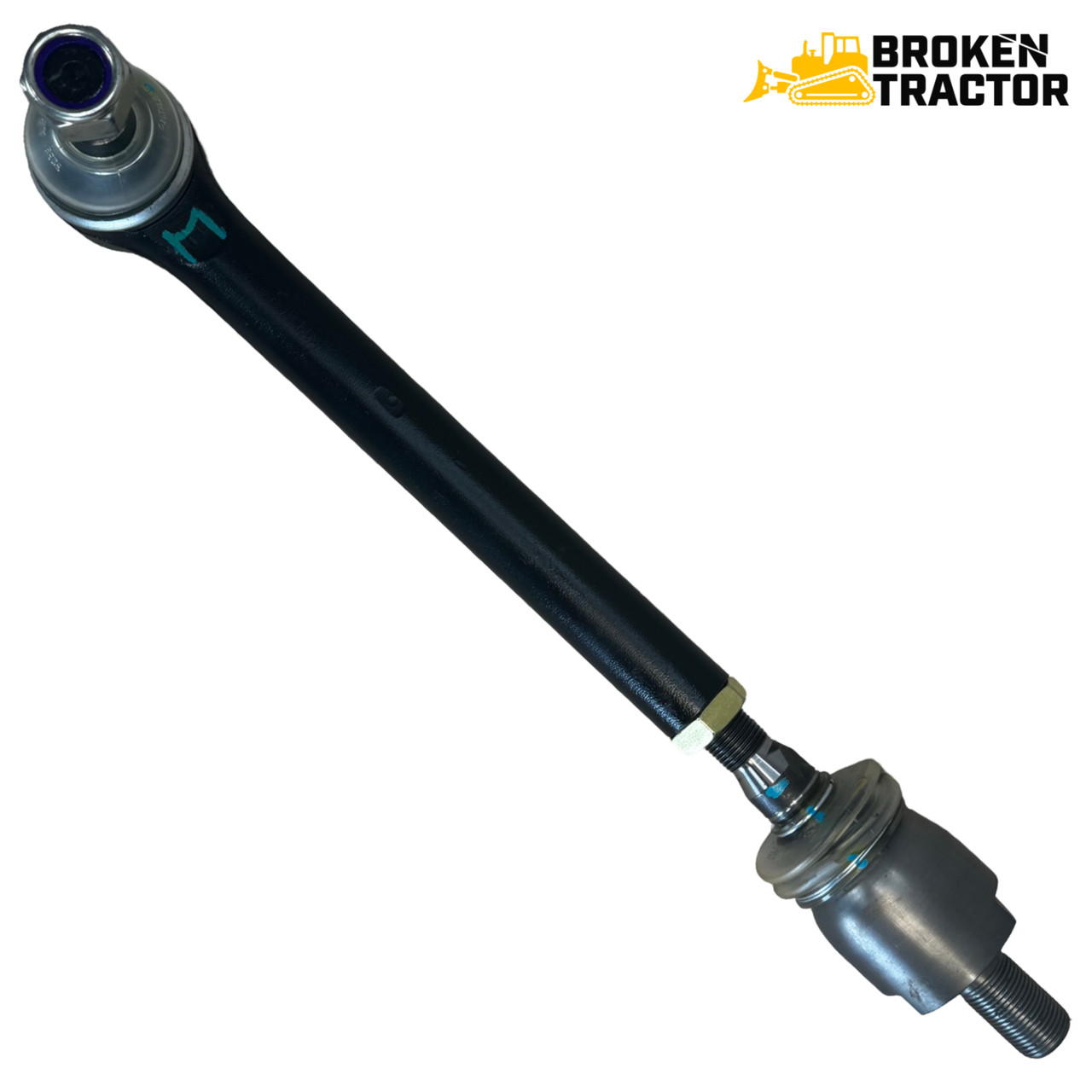 Case 580N, 570N EP Front Axle Steering Arm Assembly | Broken