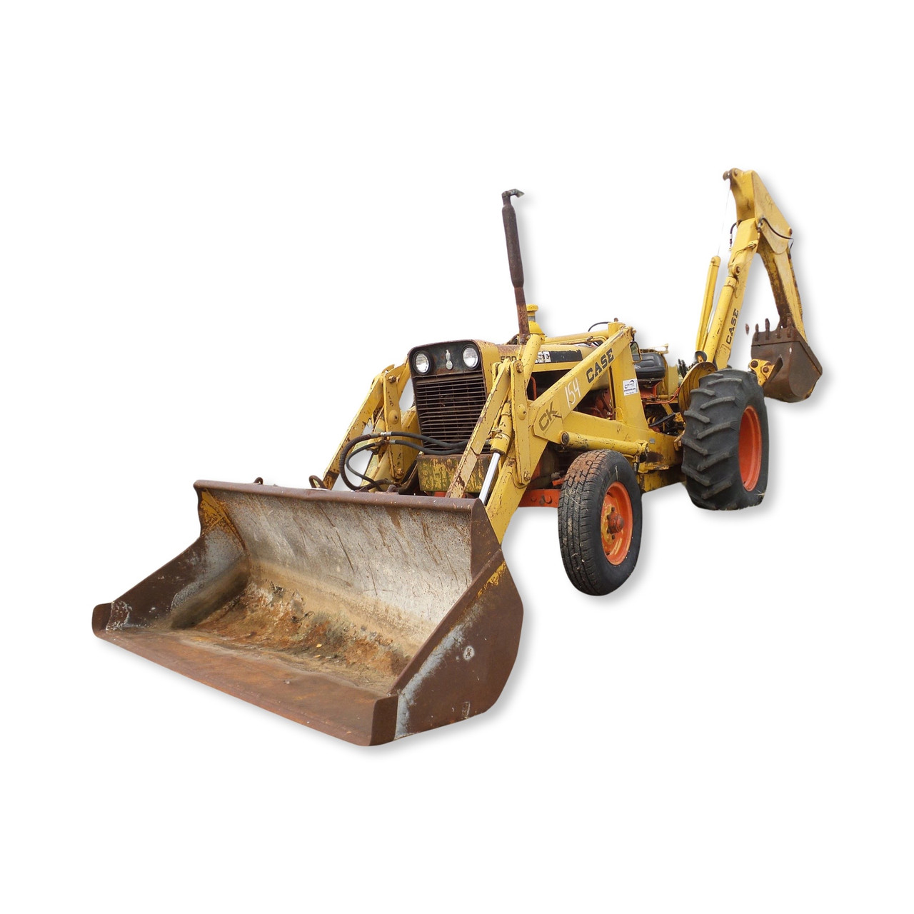 Case 580CK Backhoe Information Page | Broken Tractor