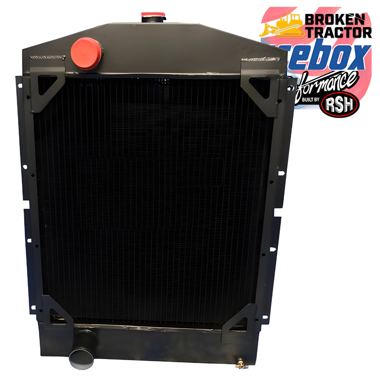 Case Wheel Loader Radiator -- L72167 | Broken Tractor