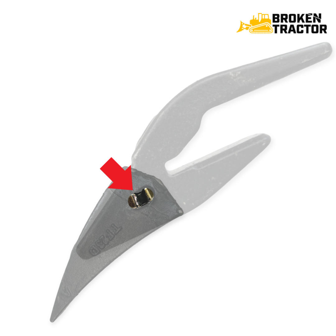 John Deere Backhoe Bucket Tooth Retainer Pin | Broken Tracto