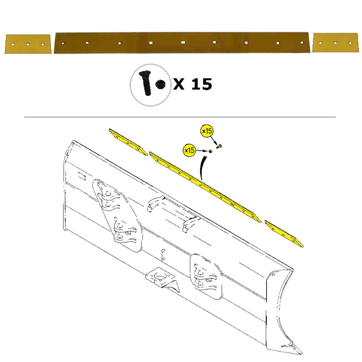 Case 350B Blade Kit | Broken Tractor | R24492, R57841