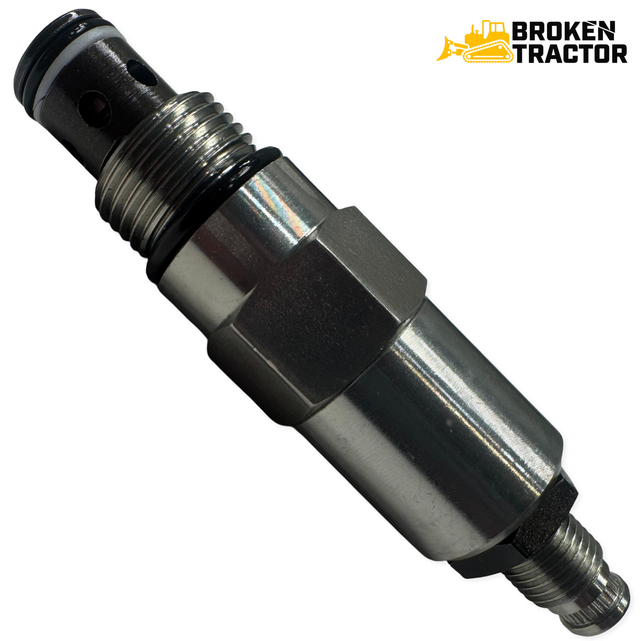 Case Hydraulic Pressure Relief Valve -- 129842A2 | Broken Tr
