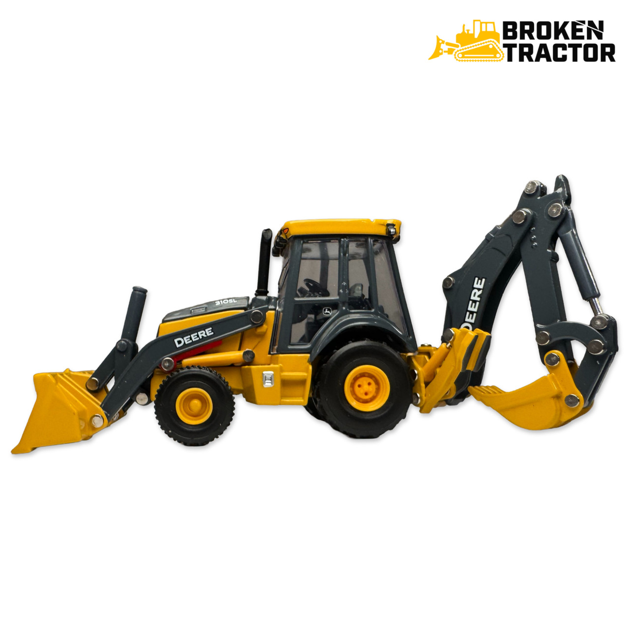 John Deere Backhoe | Broken Tractor