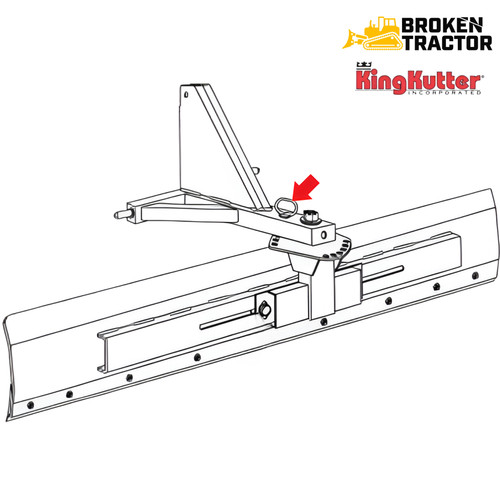 King Kutter Fixed Handle Hitch Pin | Broken Tractor | 194110
