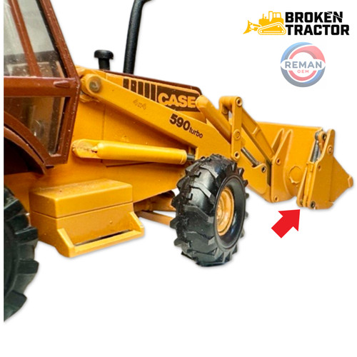 Right-Hand Clamshell Loader Bucket Cylinder for Case Backhoe