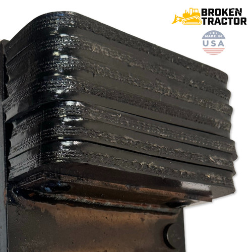 Replacement Rubber Stabilizer Shoe for Caterpillar Backhoe