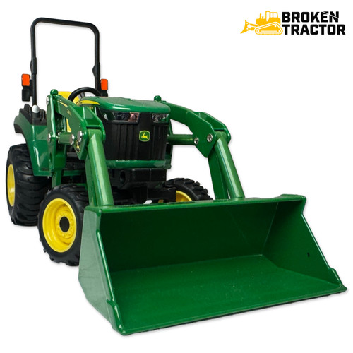 John Deere 2032R Tractor with 220R Loader | Broken Tractor