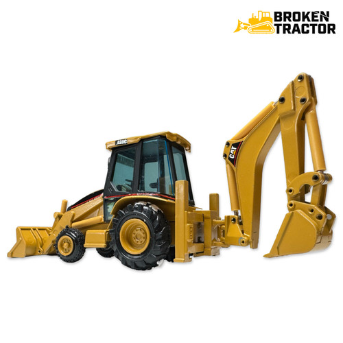 cat backhoe weight