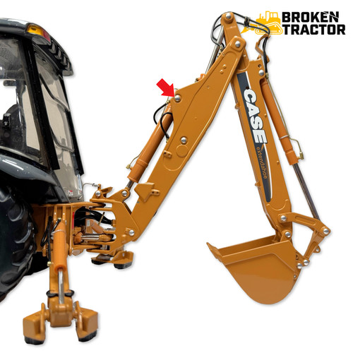 Case 580M Pin Kit, Boom Cylinder to Boom | 129040A1K