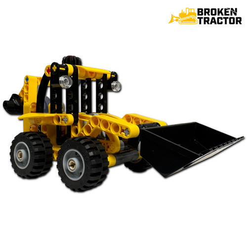 Broken Tractor Lego Backhoe | Promotional Item