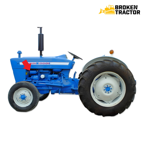 Ford Tractor 12V Generator with Fan and Tachometer Drive | B