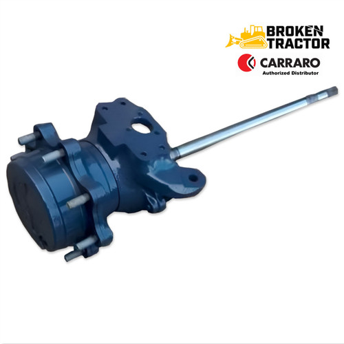 New Holland Backhoe Four Wheel Drive Front Axle Corner | Broken Tractor ...