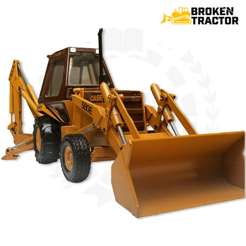 Case 580E / 580 Super E Backhoe Information Page | Broken Tr
