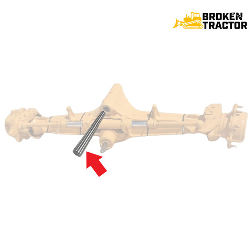 CNH Backhoe Front Axle Pivot Pin (436.5 mm Long) -- 138616A1
