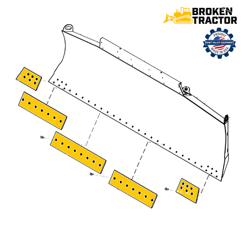 Blade Cutting Edges | Broken Tractor