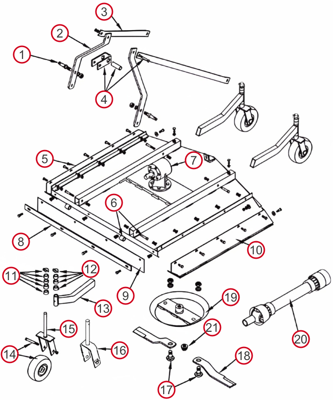 King Kutter Xb Rotary Cutter Broken Tractor