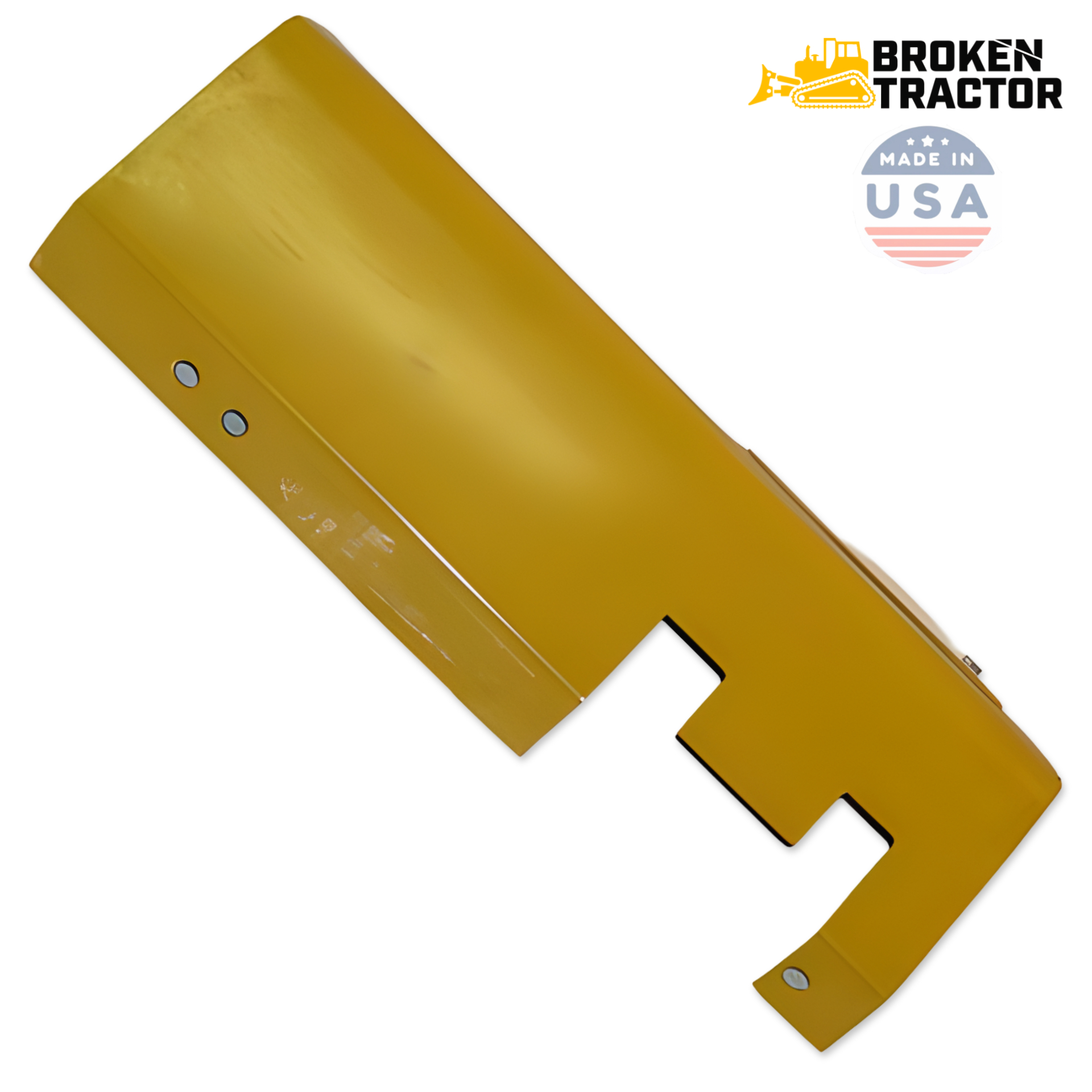 Komatsu Dozer Left Hand Track Adjuster Recoil Spring Cover | Broken Tractor