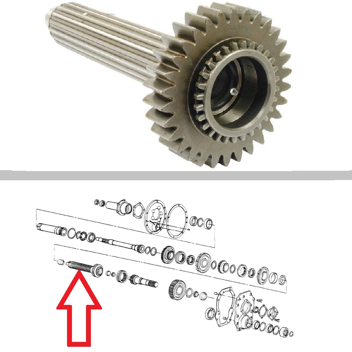 Ford Tractor 8 Speed Transmission Parts