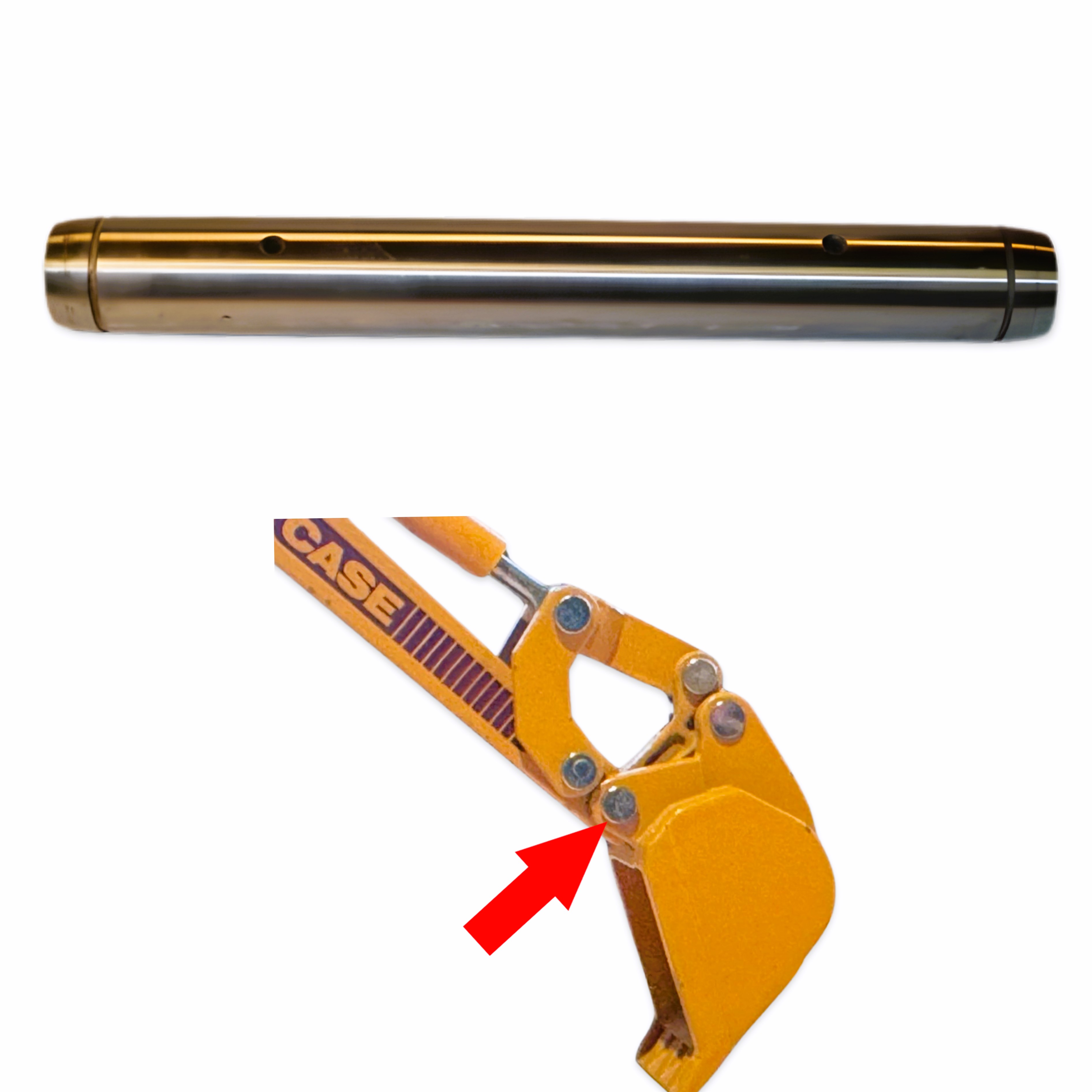 Case Backhoe Bucket Parts: Pins, Teeth, Shanks, Bushings | Broken Tractor