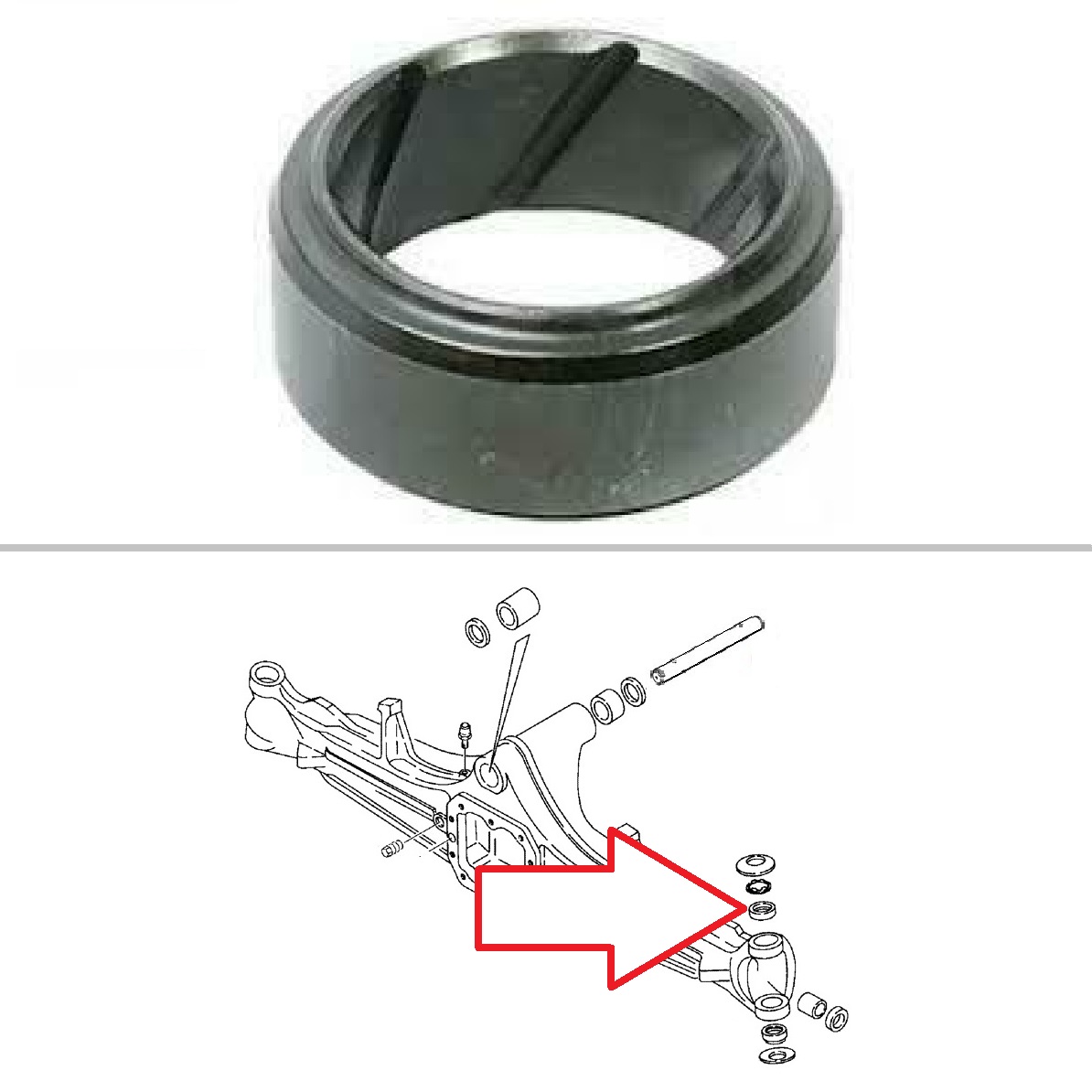 Case Backhoe Housing and Swivel Housing