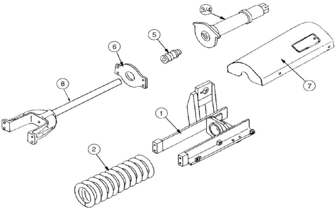 Komatsu Dozer Track Adjuster