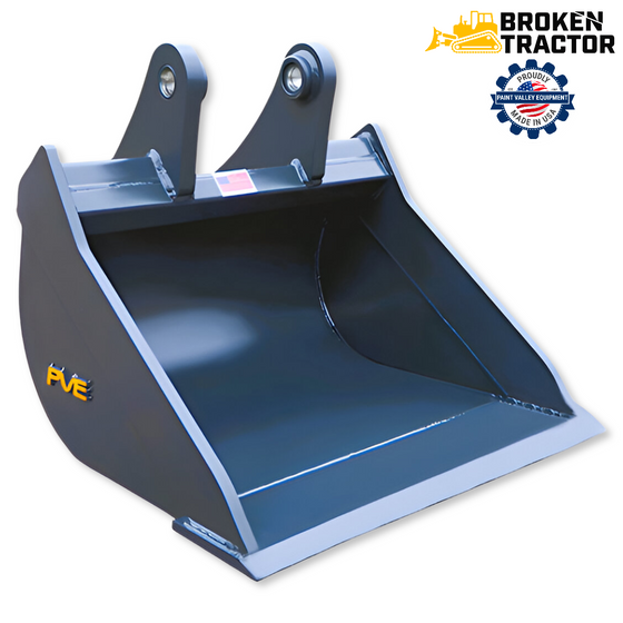 Deere Backhoes Grave Bucket for 310, 310A, 310B | Broken Tra