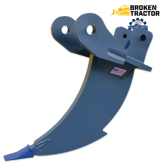 24" Heavy-Duty Ripper Tooth Attachment for Case Backhoes by