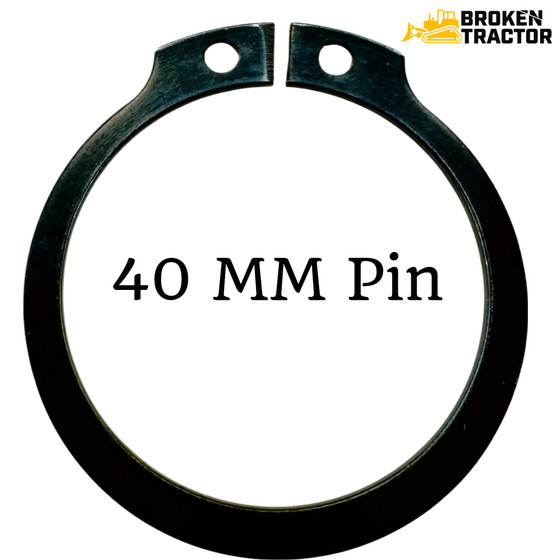 Case Backhoe Snap Ring (40mm) | Broken Tractor