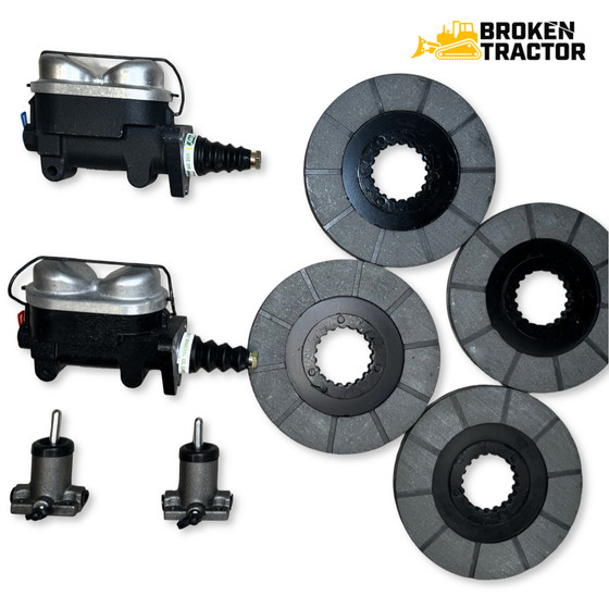 Case Backhoe Dry Disc Brake Replacement Package | Broken Tractor