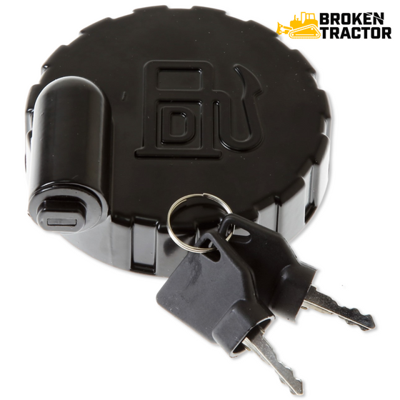 Locking Fuel Filler Cap with Two Keys for JCB Equipment | Br