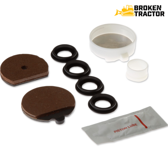 JCB Brake Caliper Kit with Pads for 214, 3C, 4CN | Broken Tr