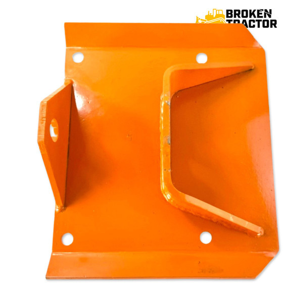 Case Backhoe Stabilizer Pad Plate (Single Rubber Pad) | Brok