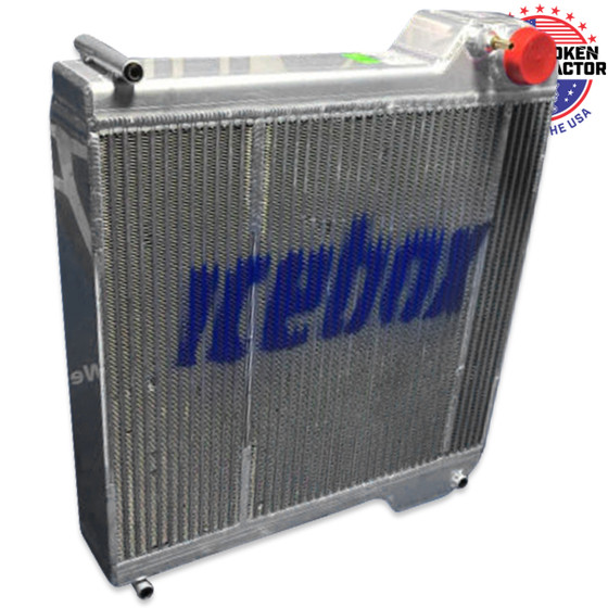 JCB Radiator for 436, 416S, 426, 414S Wheel Loaders | Broken