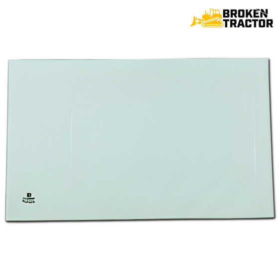 Front Lower Windshield Glass for Kubota KX080-4 | Broken Tra